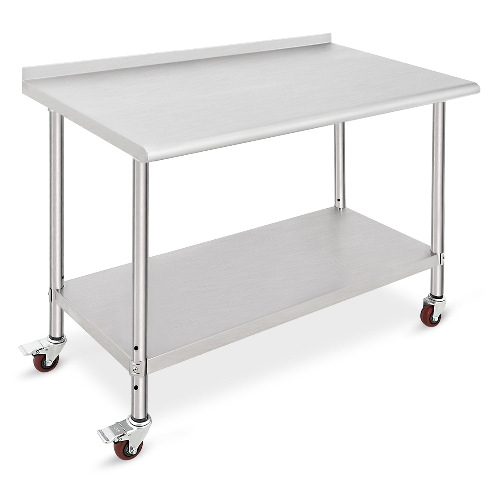 Zzistar Commercial Stainless Steel Work Table, Food Prep Stainless ...