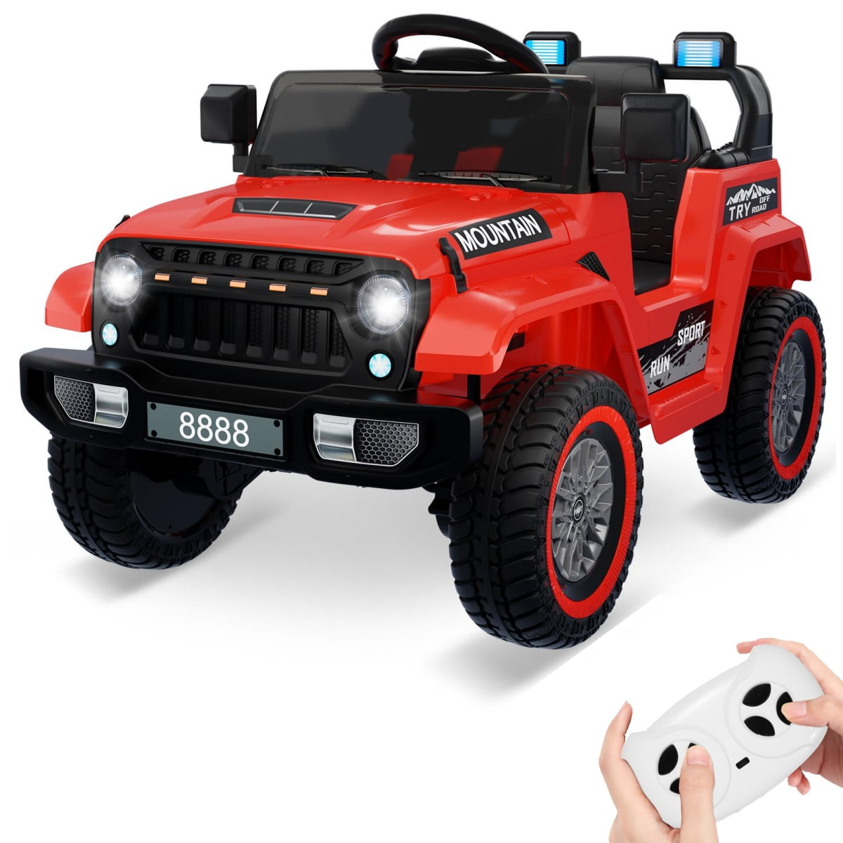 Zzistar Kids 12V ATV Ride on Truck Car, Parental Remote Control ...