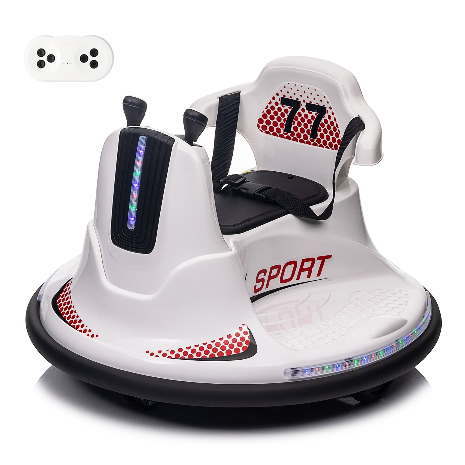 Zzistar Kids Ride on Bumper Car, 6V Electric Bumper Car Ride on Car ...