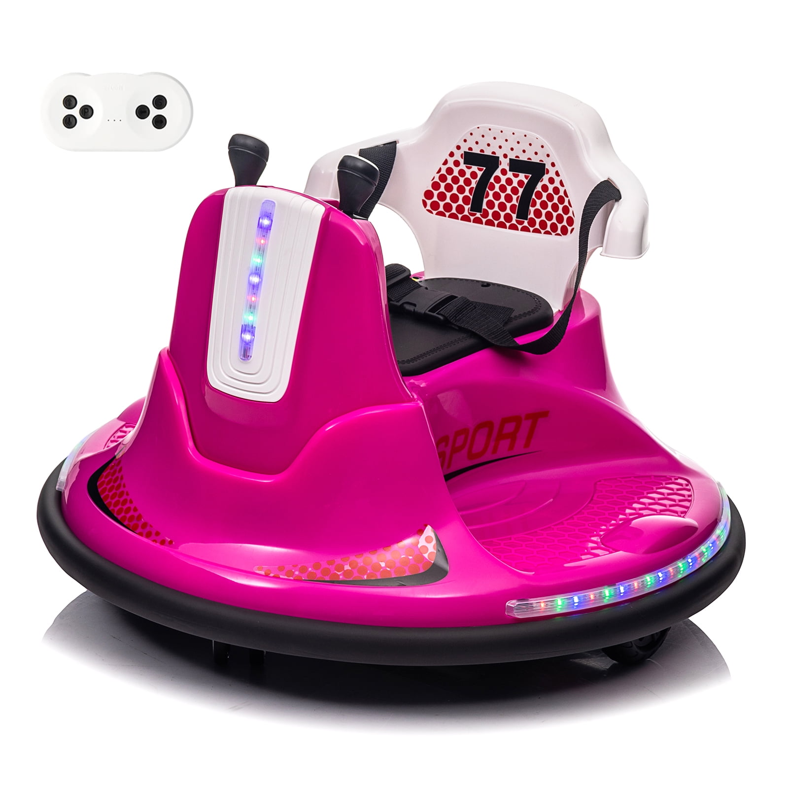 Zzistar Kids Ride on Bumper Car, 6V Electric Bumper Car Ride on Car ...