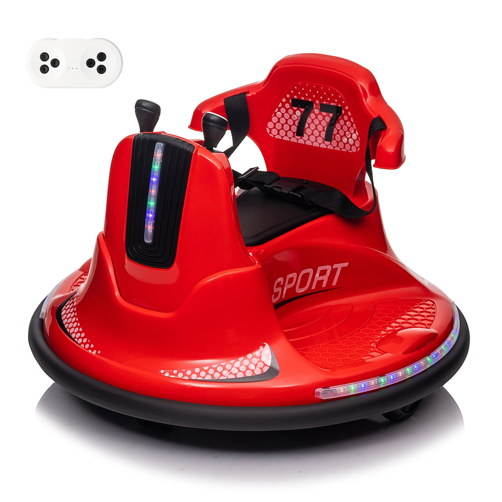 Zzistar Kids Ride on Bumper Car, 6V Electric Bumper Car Ride on Car ...