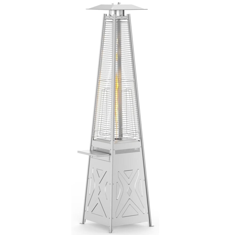 Zzistar Portable Tower Type Heater with Movable Wheels, 48,000 BTU ...