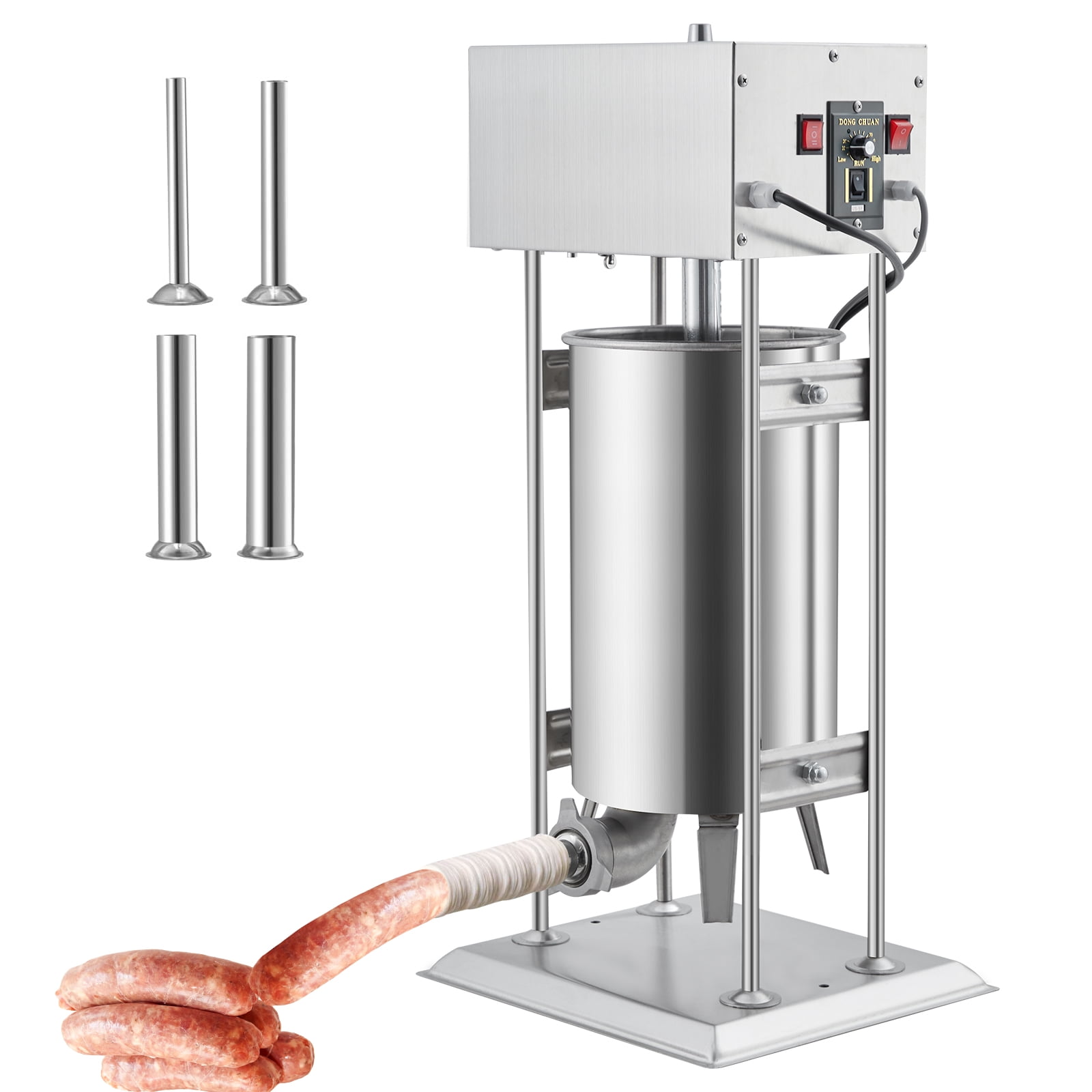 Zzistar Stainless Steel Electric Sausage Stuffer，2 Speed Sausage ...