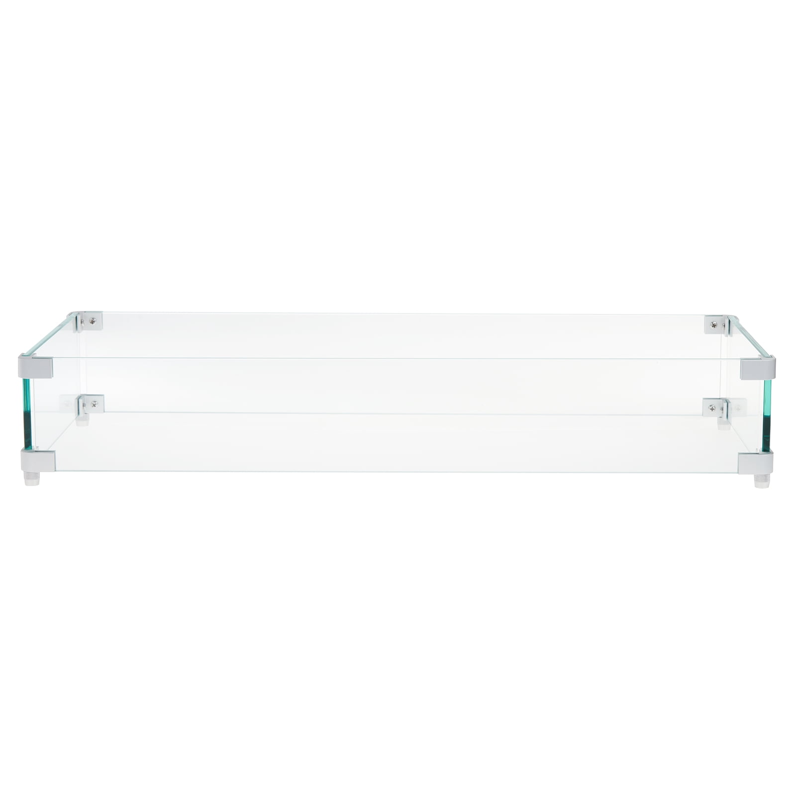 Zzistar Tempered Wind Guard for Firepits, Gas Fire Pit Wind Guard for ...