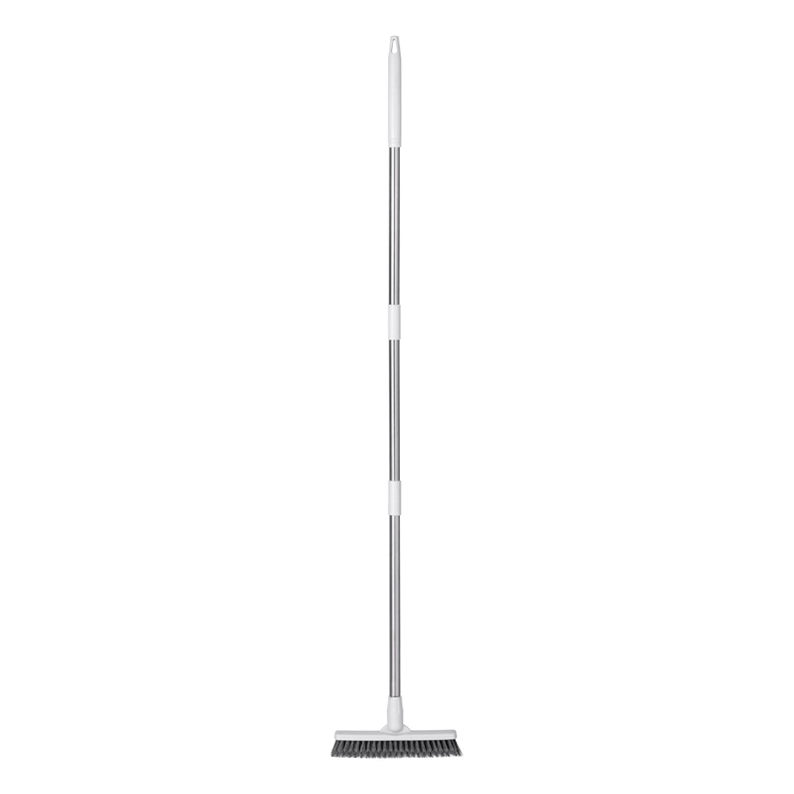 Zznnkj Grout Brush with Long Handle, 49.2" 180°Rotation Grout Cleaning ...