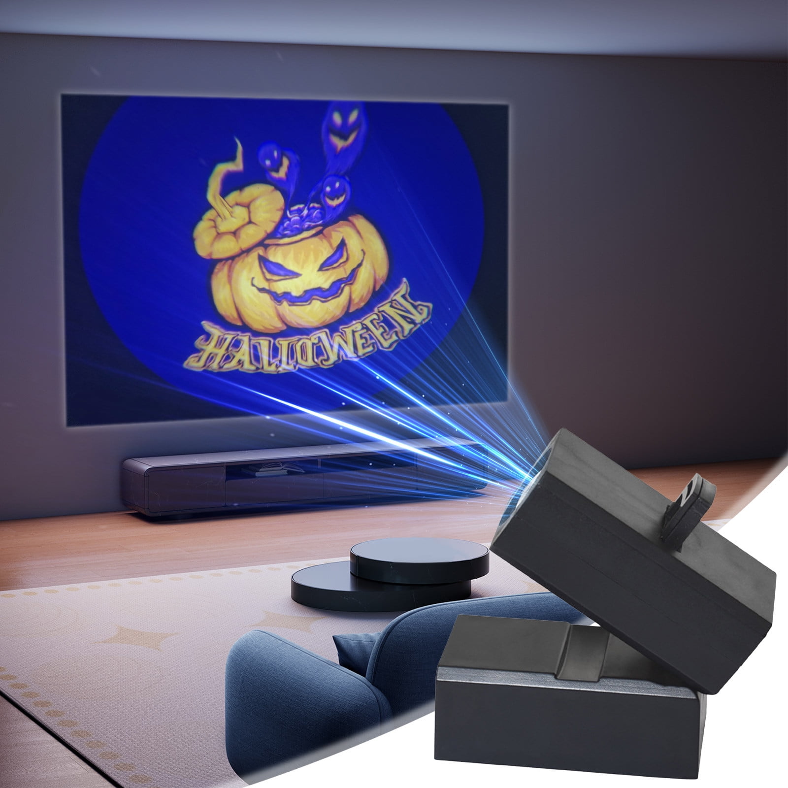 Zznnkj Halloween Decorations Projector 2024 Upgraded, Halloween ...