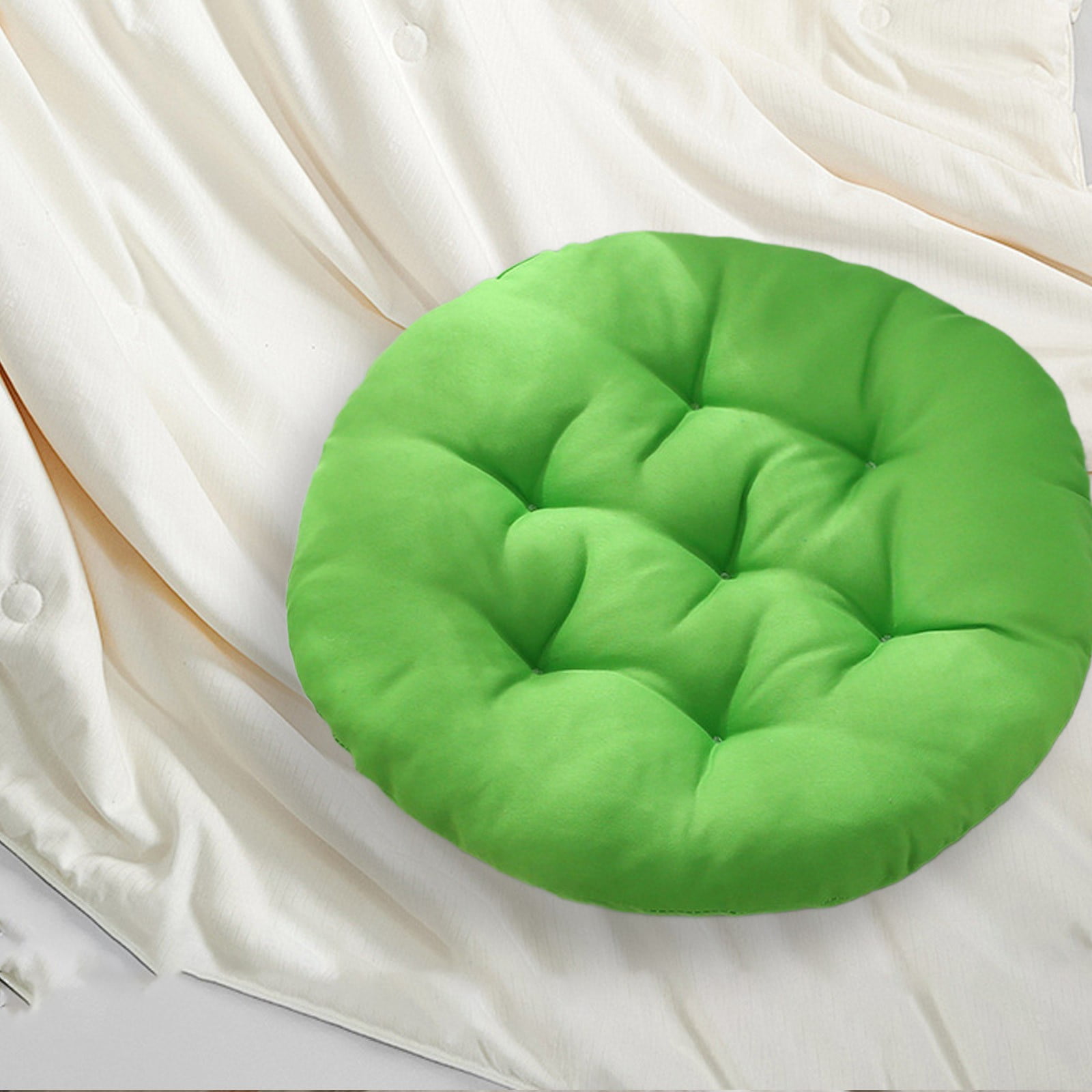 Zznnkj Round Outdoor Chair Cushions, Soft Thick Chair Pads Non-Slip ...