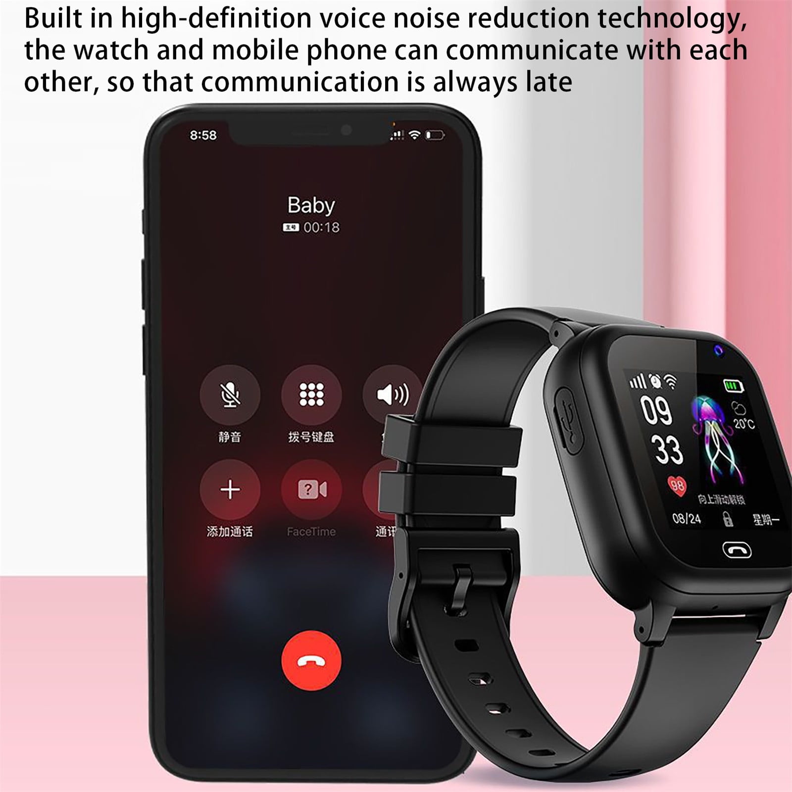 Zznnkj Smart Watch(Answer/Make Calls), Bluetooth Smartwatch Sports ...