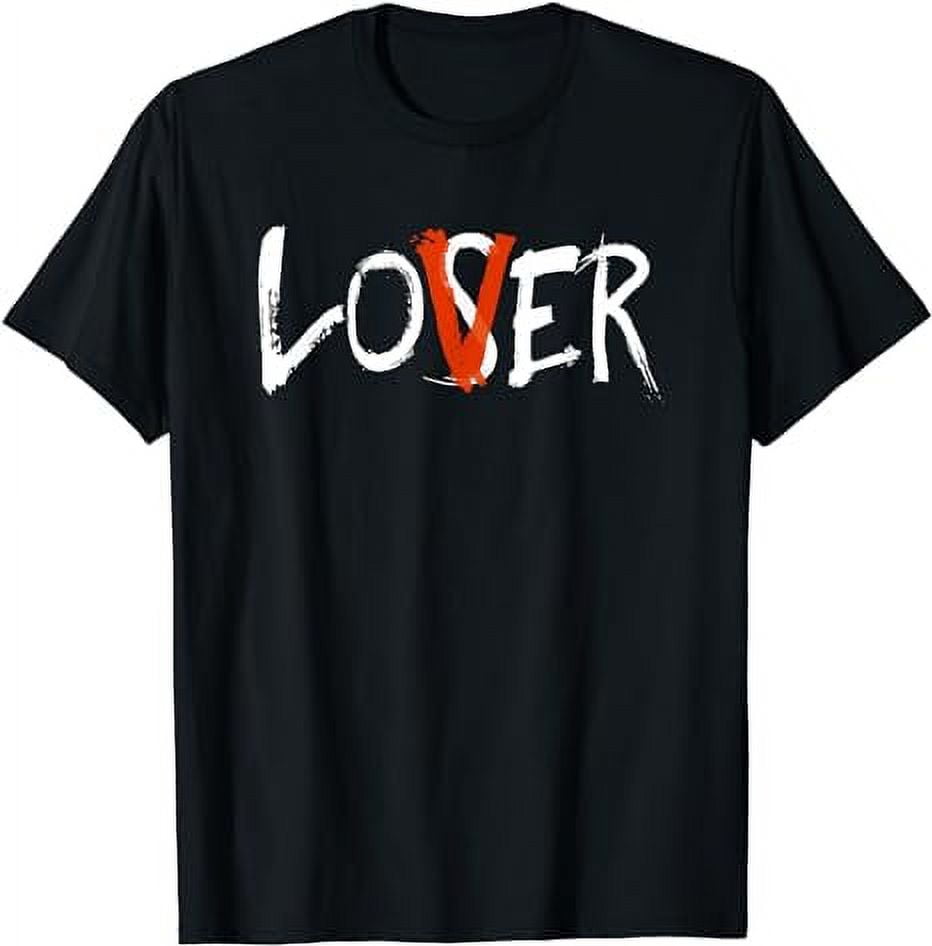 a Lover not a Loser - Valentine's Gift T-Shirt - Walmart.com