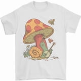 a Snail Playing the Banjo Under a Mushroom T-Shirt - Walmart.com