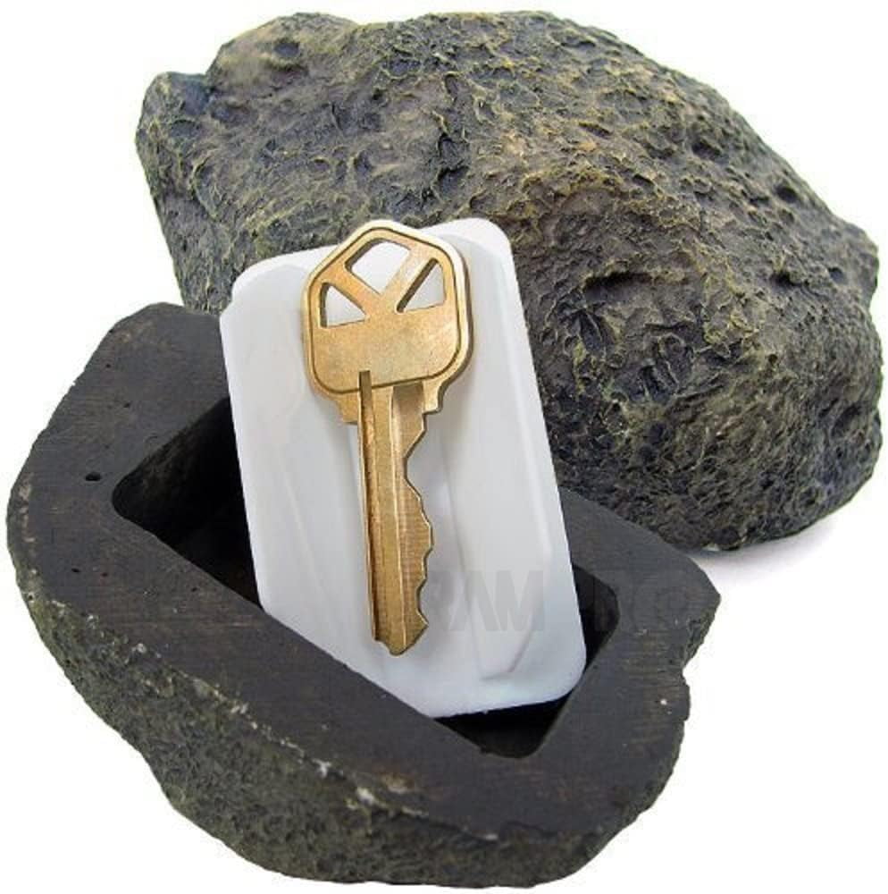 -a-Spare-Key Rock - Looks & Feels like Real Stone - Safe for Outdoor ...