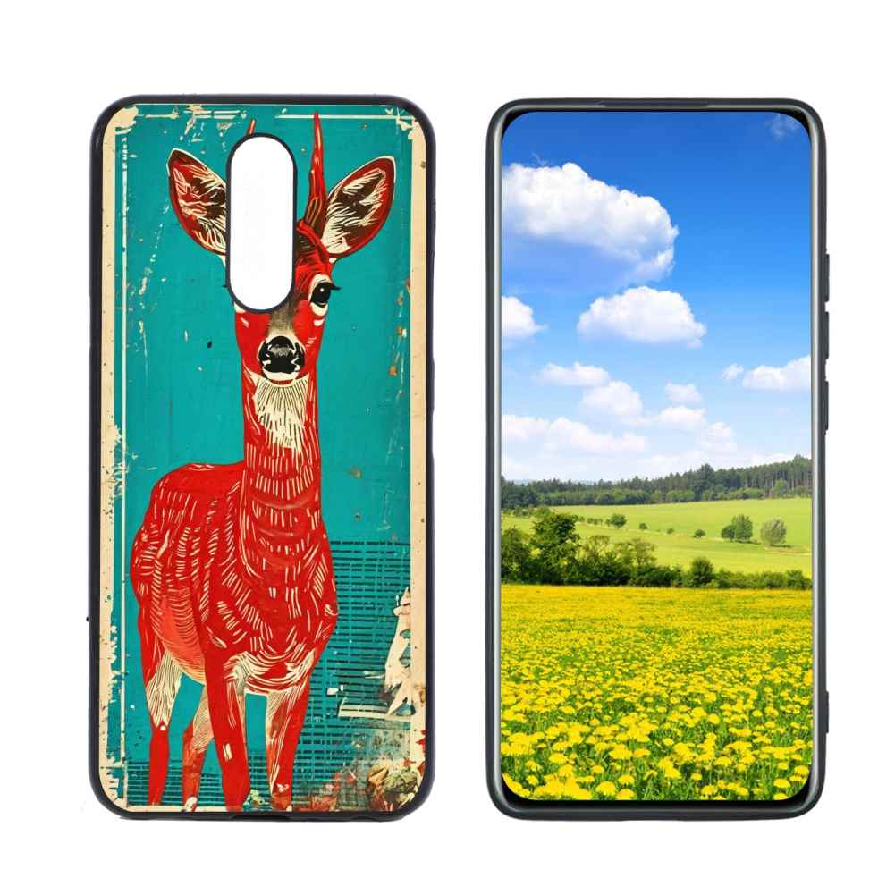 a-cute-Little-Red-Brocket-142 Phone Case, Designed for LG K40 Case Soft ...