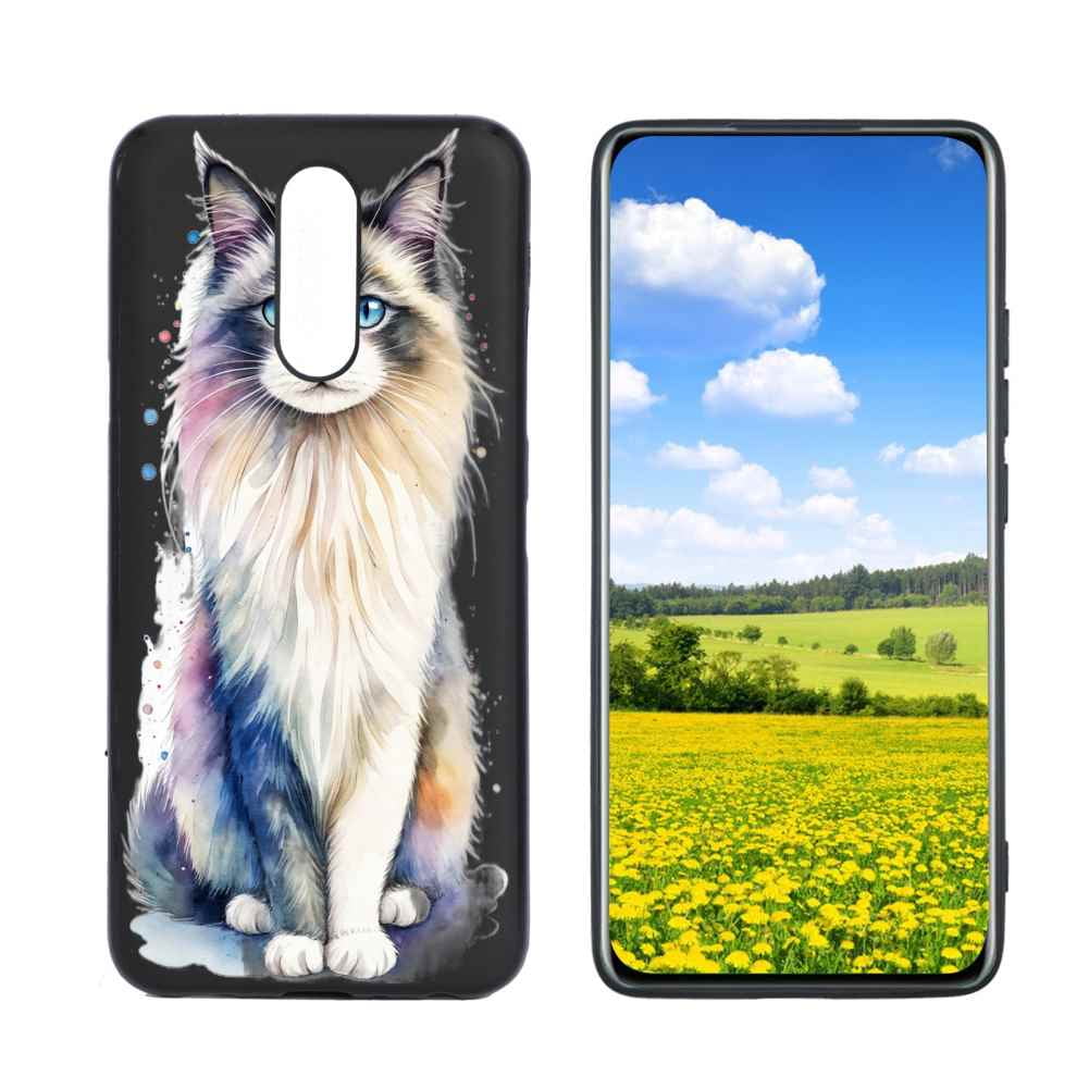 a-cute-boho-Ragdoll-cat-491 Phone Case, Designed for LG K40 Case Soft ...