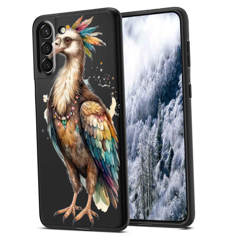 a-cute-boho-Vulture-666 phone case for Samsung Galaxy S21 FE for Women Men Gifts,Soft silicone ...