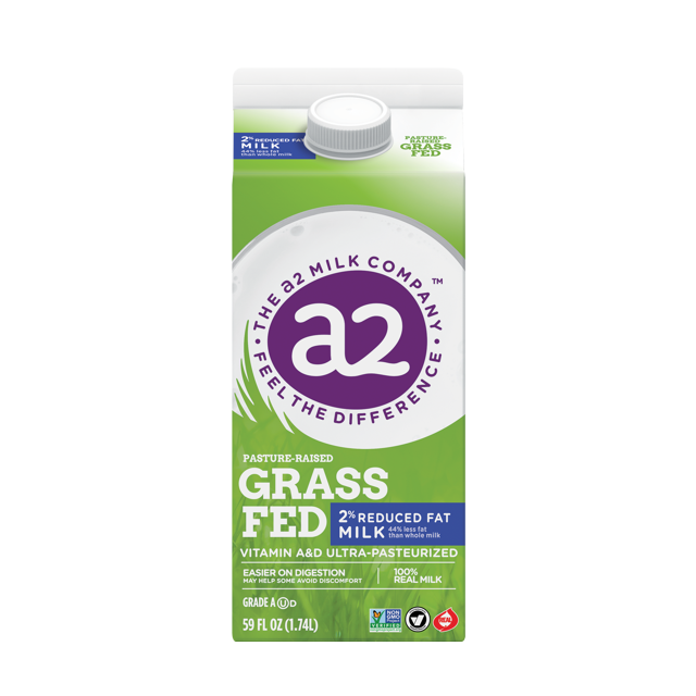 a2 Milk Grass Fed 2% Milk - Walmart.com