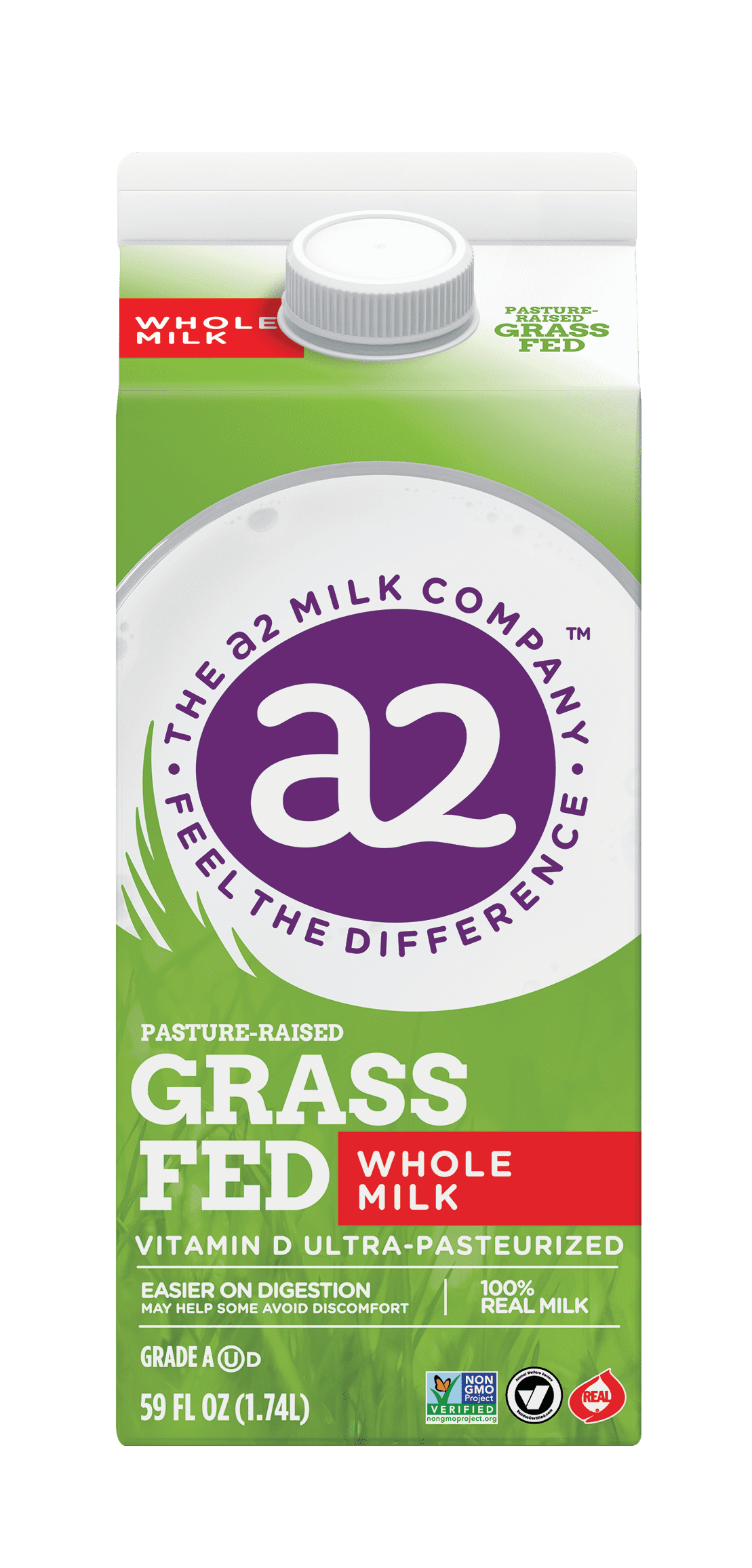 a2 Milk Grass Fed Whole - Walmart.com