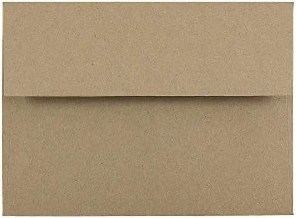 a6 premium invitation envelopes - 4 3/4 x 6 1/2 - brown paper bag ...