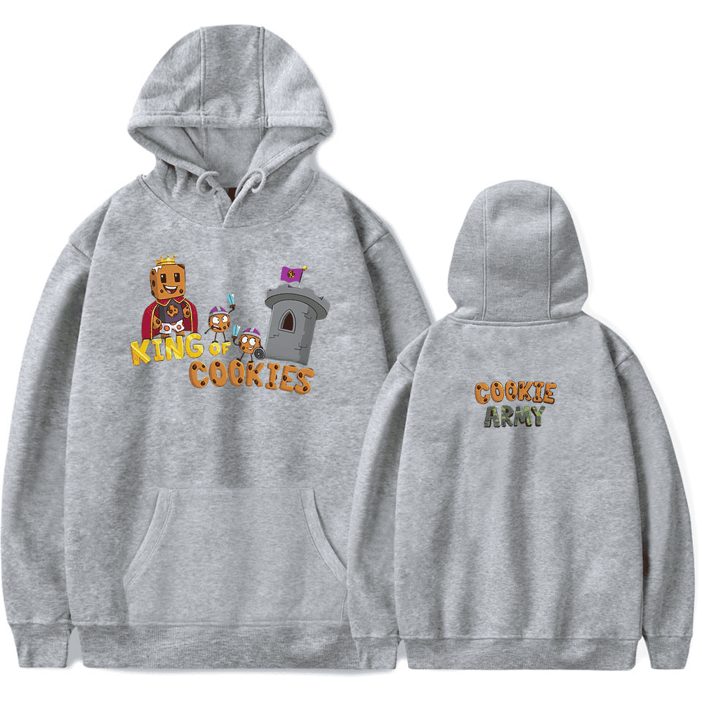 aCookieGod Merch Cookie Army Logo Hoodie Printed Hoodies Unisex Long ...