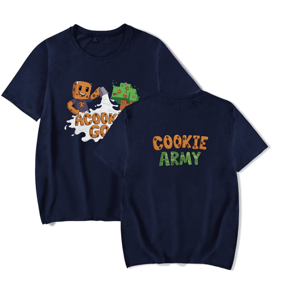 aCookieGod Merch Cookie Army Milk Cookie Splash T-Shirt Unisex Fashion ...
