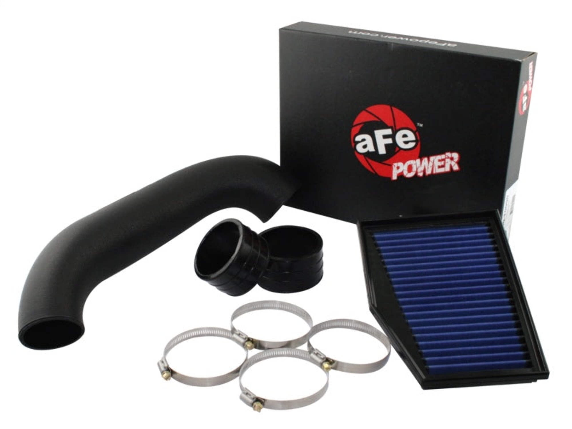 aFe POWER Super Stock Cold Air Intake System, 55-10720, for Porsche ...