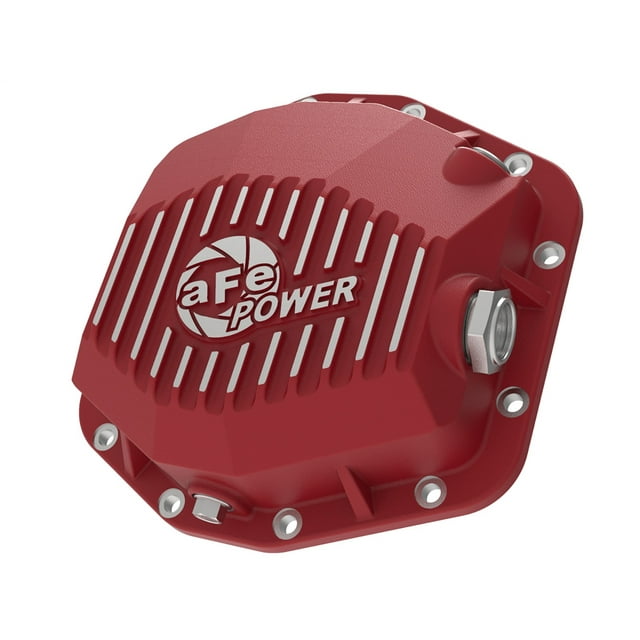 aFe Pro Series Rear Differential Cover Red 2018+ Jeep Wrangler (JL) V6 ...