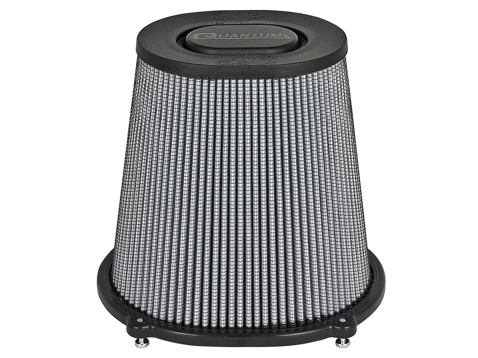 aFe Quantum Pro DRY S Air Filter Flat Top - 5in Flange x 9in Height ...