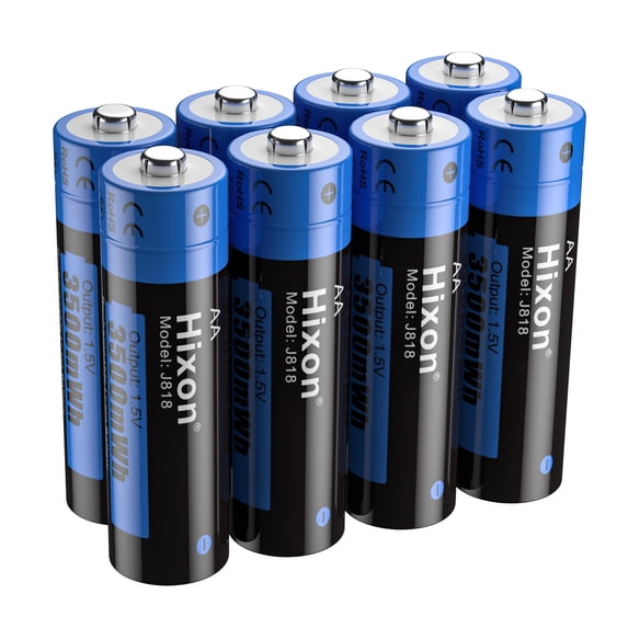 aa 1.5V Li-ion Rechargeable Battery 3500mWh 1.5V Lithium AA ...