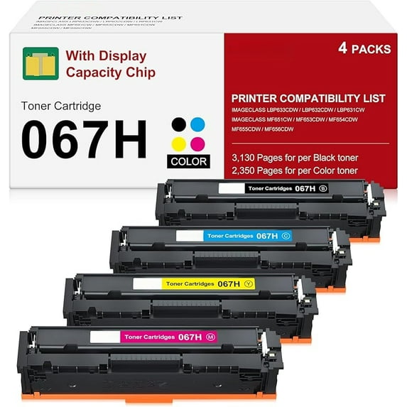 ab Toner Cartridges 4 Pack 3301sdw with Chip Compatible Replacement for ...