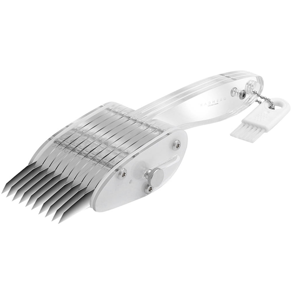 GAXIRE Squid Cutter Stainless Steel Silver 1 Set 6.9x1.2x0.4in Kitchen ...