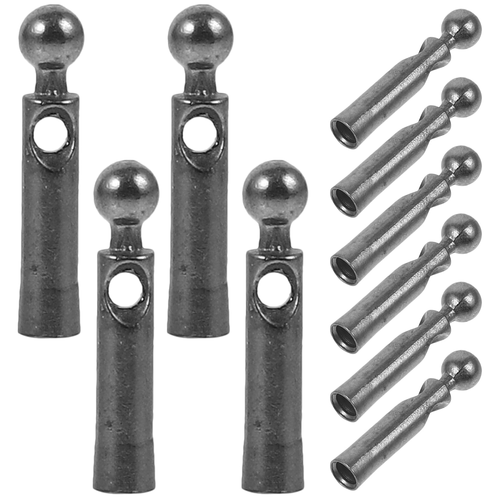 abbageba 10Pcs Metal Umbrella Bone Covers Tail Beads Replacement ...