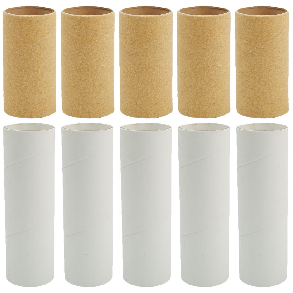 GAXIRE DIY Paper Roll Tube Cardboard 20pcs 3.9x1.6in - Walmart.com