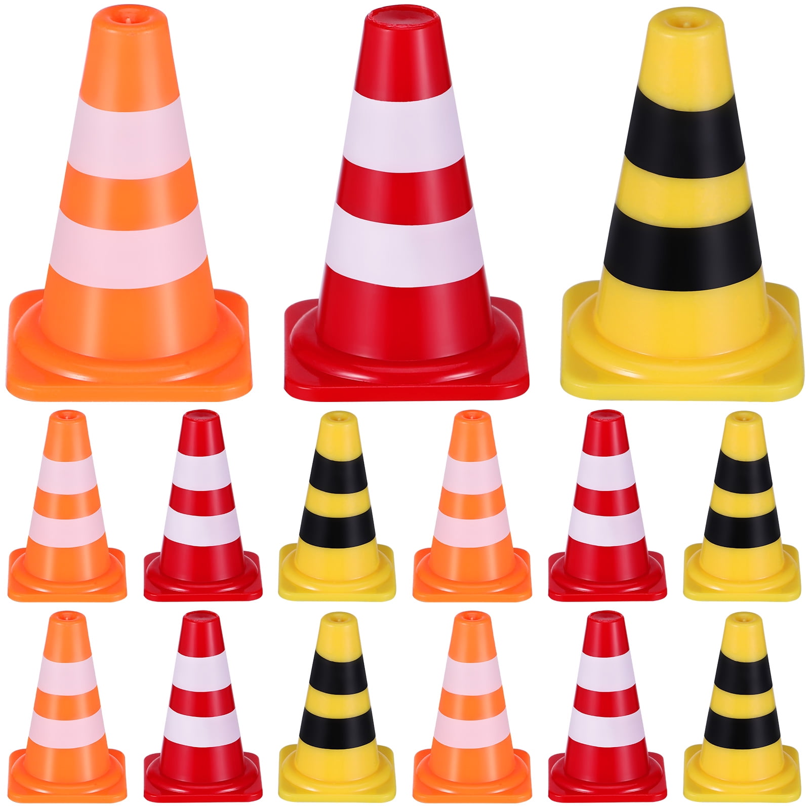 abbageba 30 Pcs Mini Traffic Cones Small Traffic Cones Small Cones Mini ...