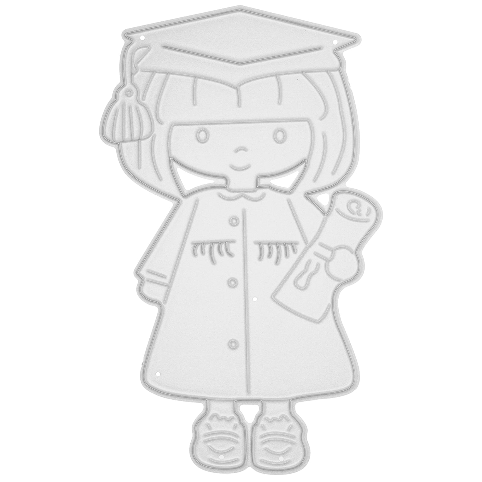 abbageba Graduation Themed Cutting Die Embossing Folder Die Cut Diy Die ...