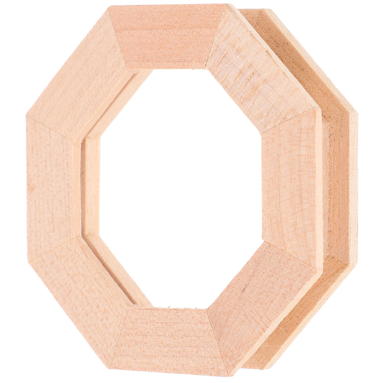 abbageba Miniature Furniture Doll House Mini Octagonal Window Frame Diy ...