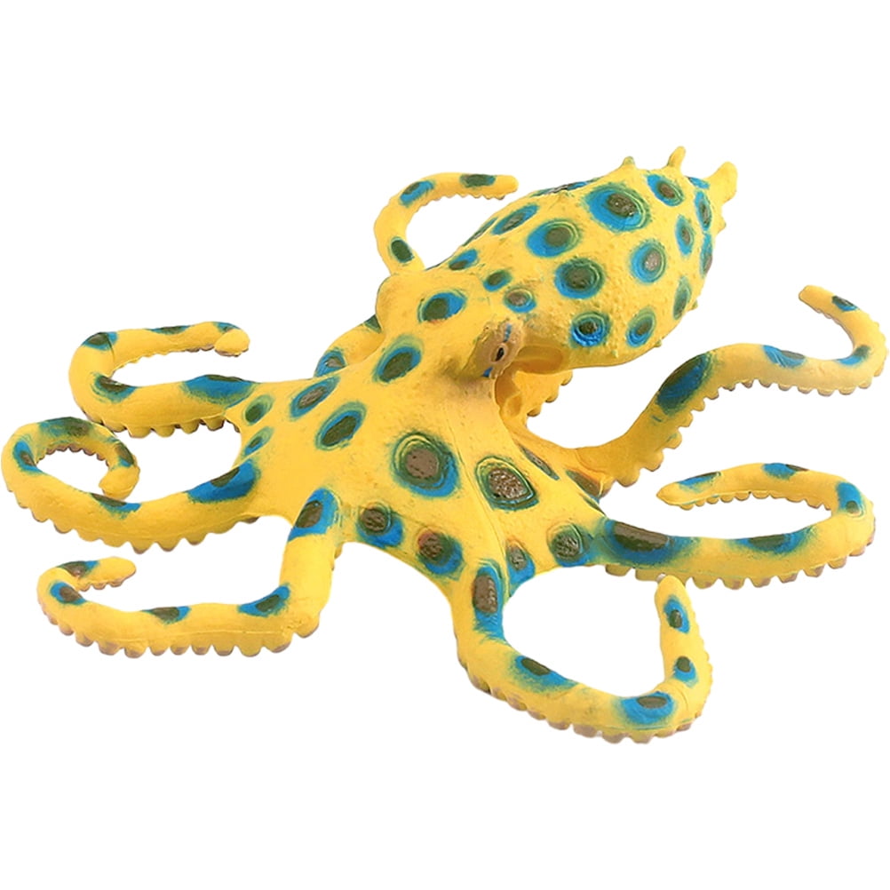abbageba Simulation Octopus Model Plastic Octopus Figurine Simulation ...