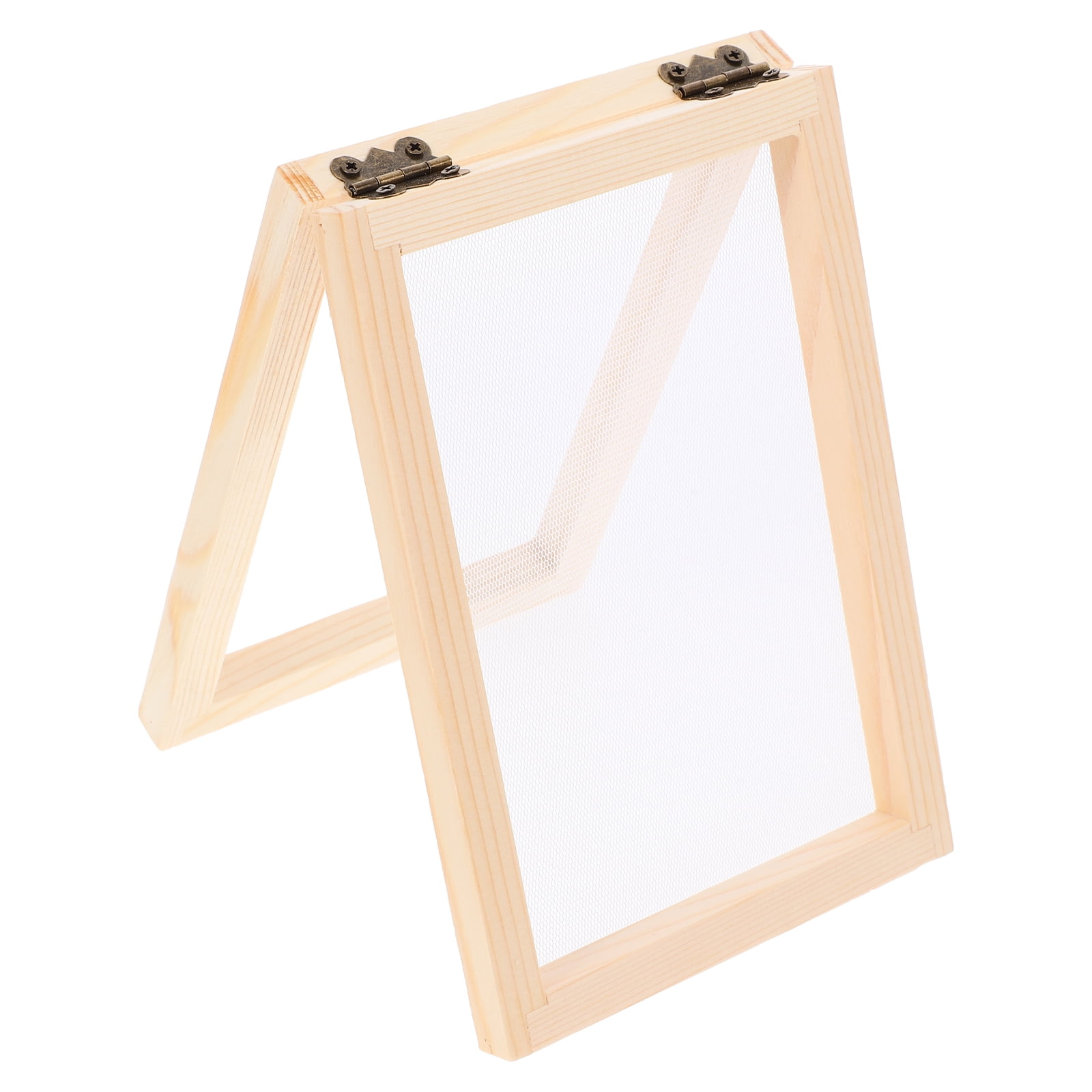 abbageba Wooden Paper Making Frame Paper Making Mold DIY Frame Screen ...