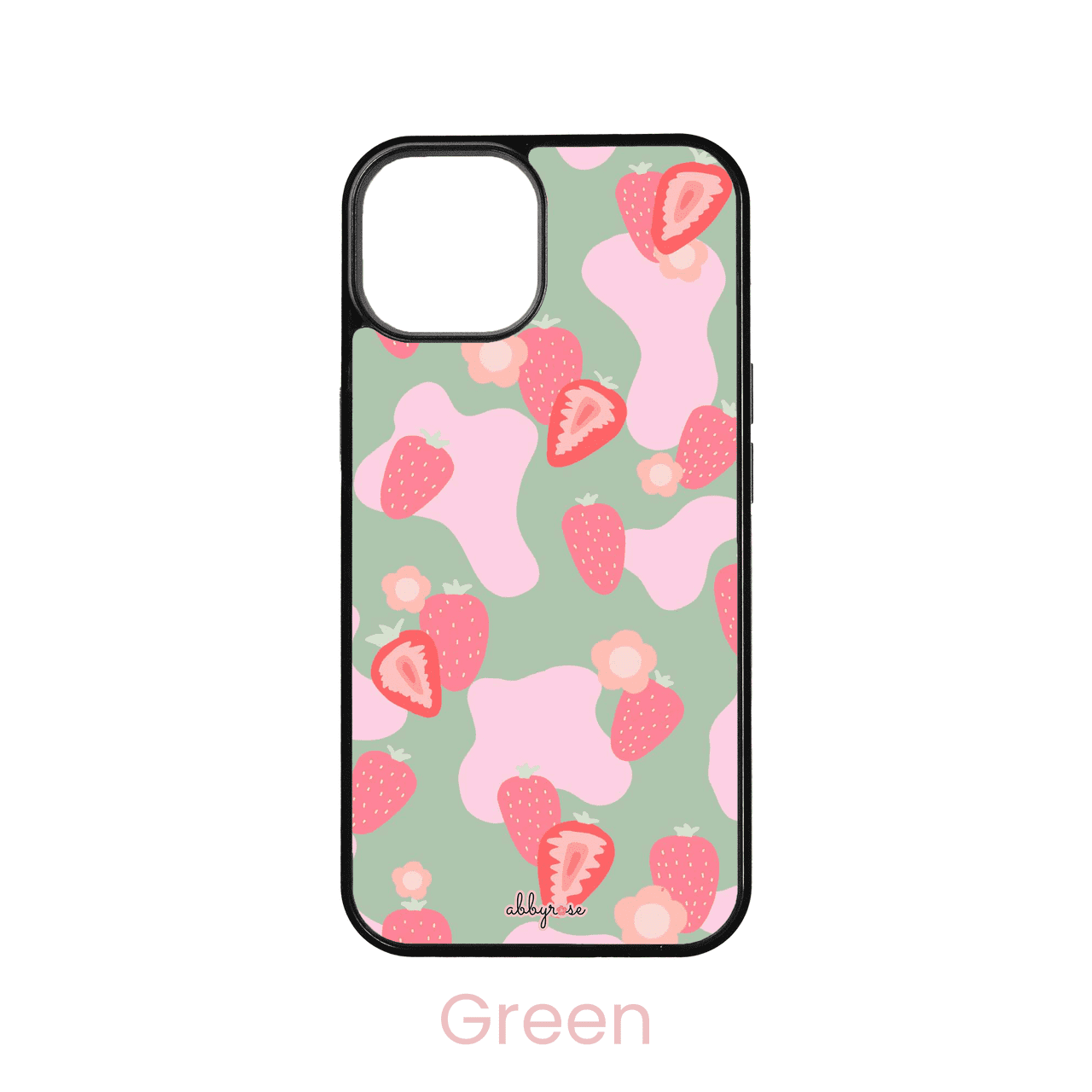 abbyrose Berries 'n Cream iPhone Case for iPhone 14 Pro - Walmart.com