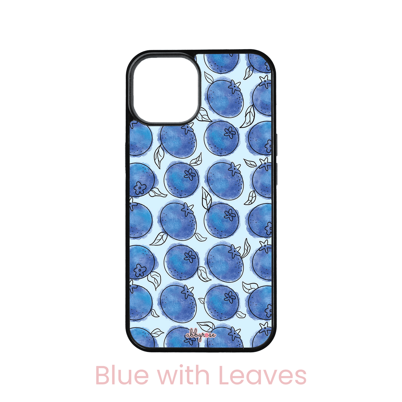 abbyrose Blueberry Doodles iPhone Case for iPhone SE (2020 / 3rd Gen ...