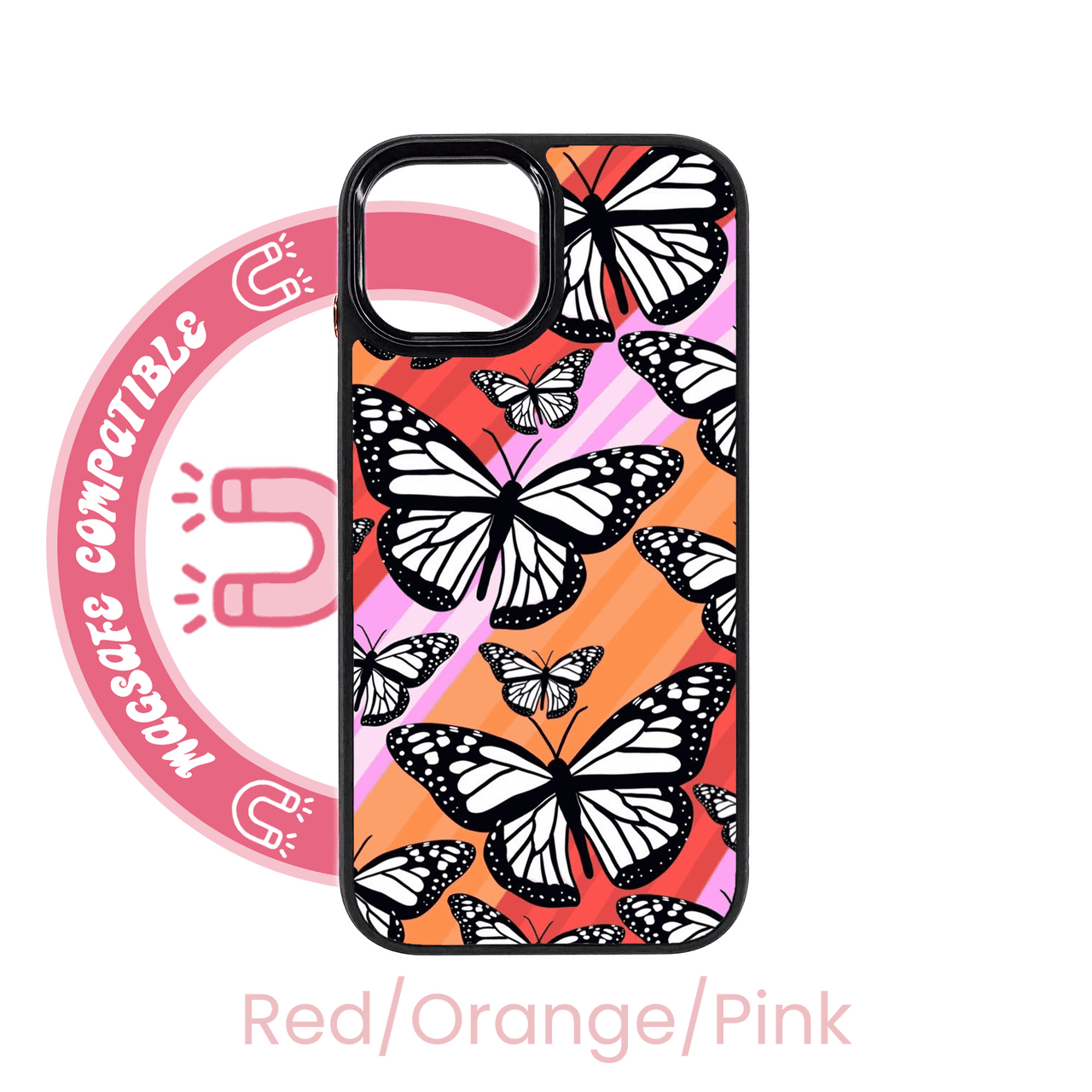 abbyrose Butterfly Swirl MagSafe iPhone Case for iPhone 13 Pro Max - Walmart.com