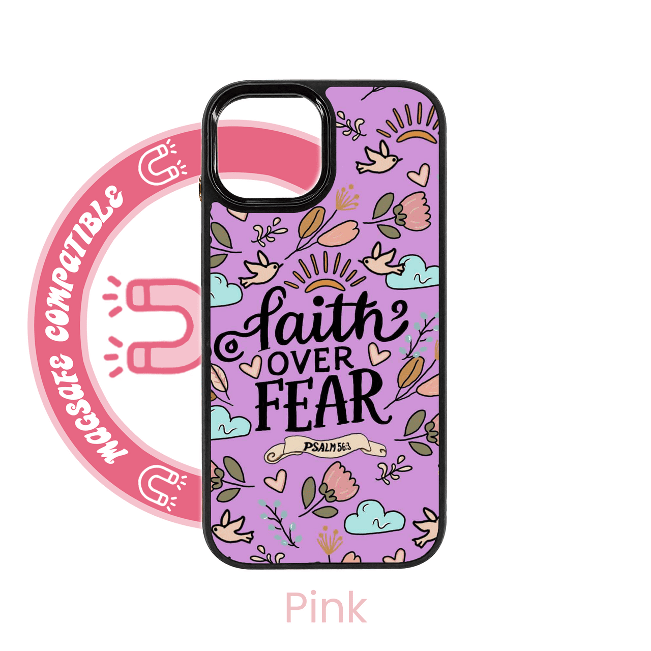 abbyrose Faith Over Fear MagSafe iPhone Case for iPhone 12 / iPhone 12 ...