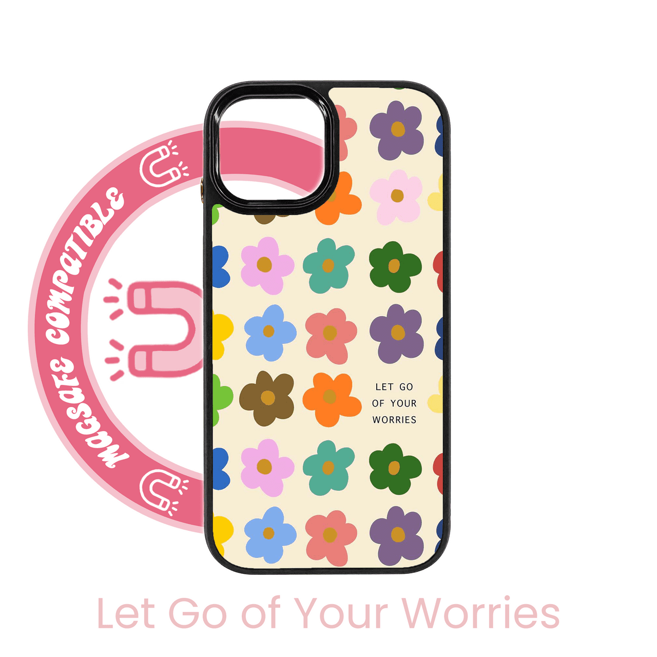 abbyrose Flower Thoughts MagSafe iPhone Case for iPhone 12 Pro Max - Walmart.com