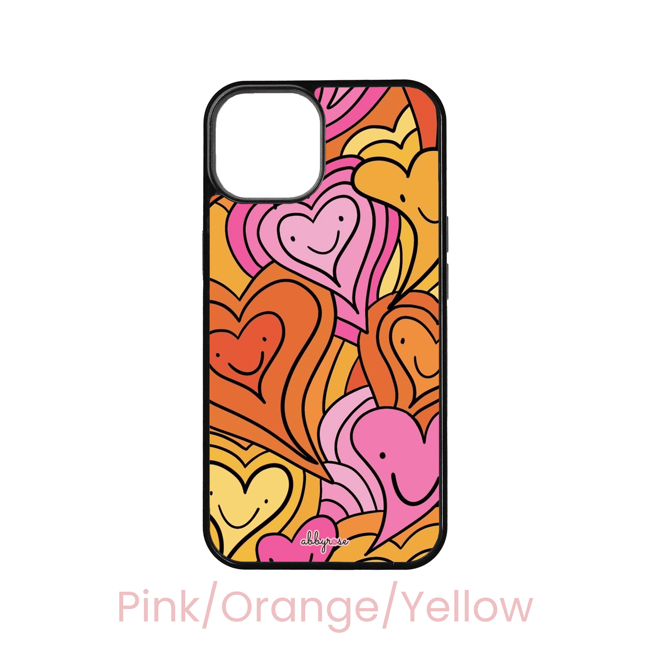 abbyrose Happy Hearts iPhone Case for iPhone SE (2020 / 3rd Gen ...