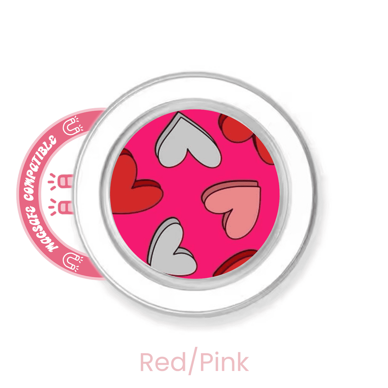 abbyrose Heart Blocks MagSafe Rose Grip - Walmart.com