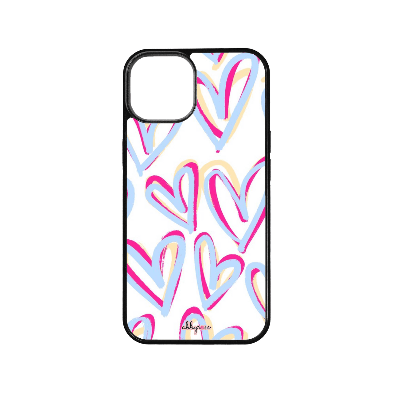 abbyrose Heart Doodles iPhone Case for iPhone 11 - Walmart.com