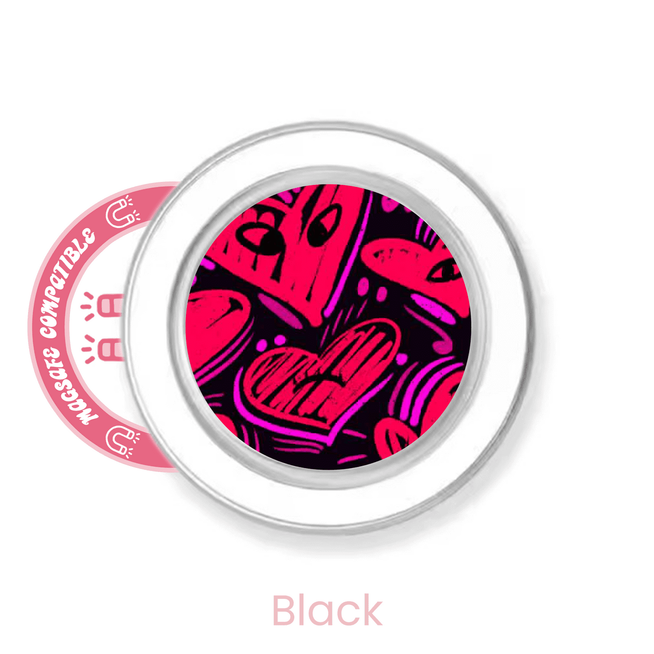 abbyrose Heart Eyes MagSafe Rose Grip - Walmart.com