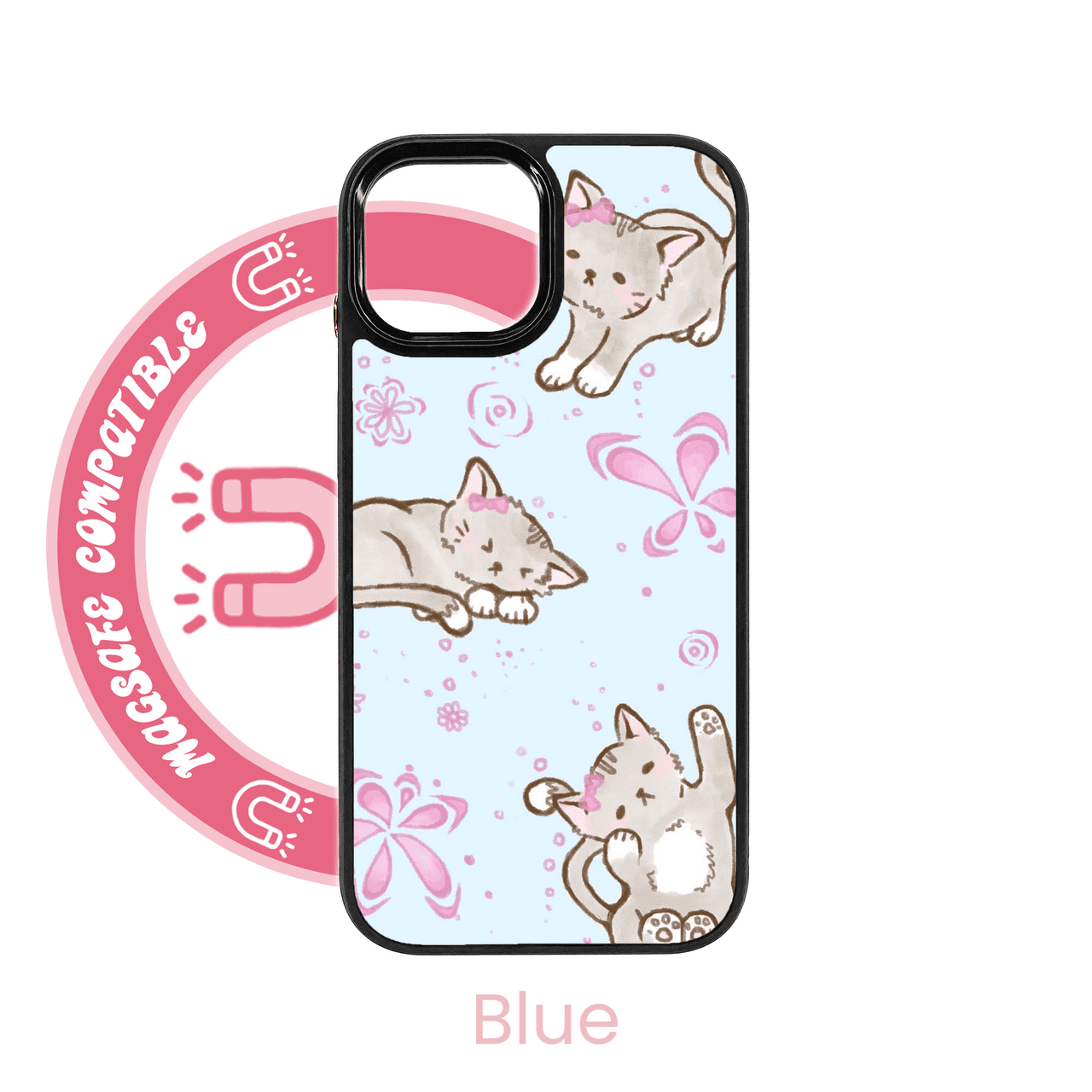 abbyrose Kitty Kat MagSafe iPhone Case for iPhone 16 Pro - Walmart.com