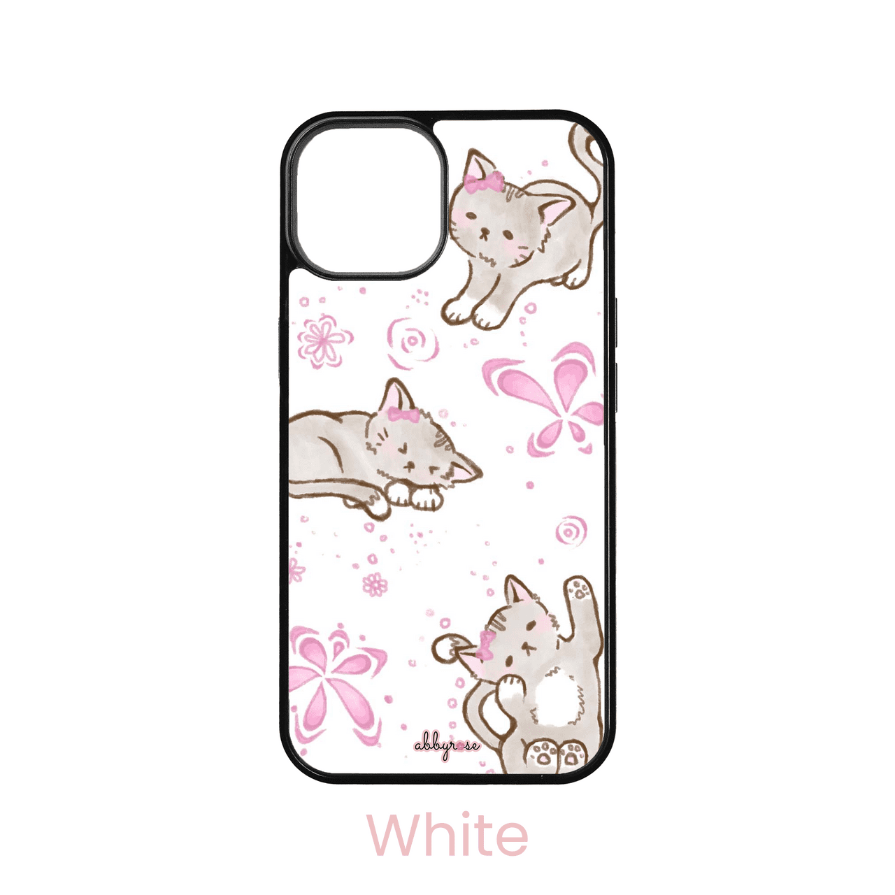 abbyrose Kitty Kat iPhone Case for iPhone 13 Mini - Walmart.com