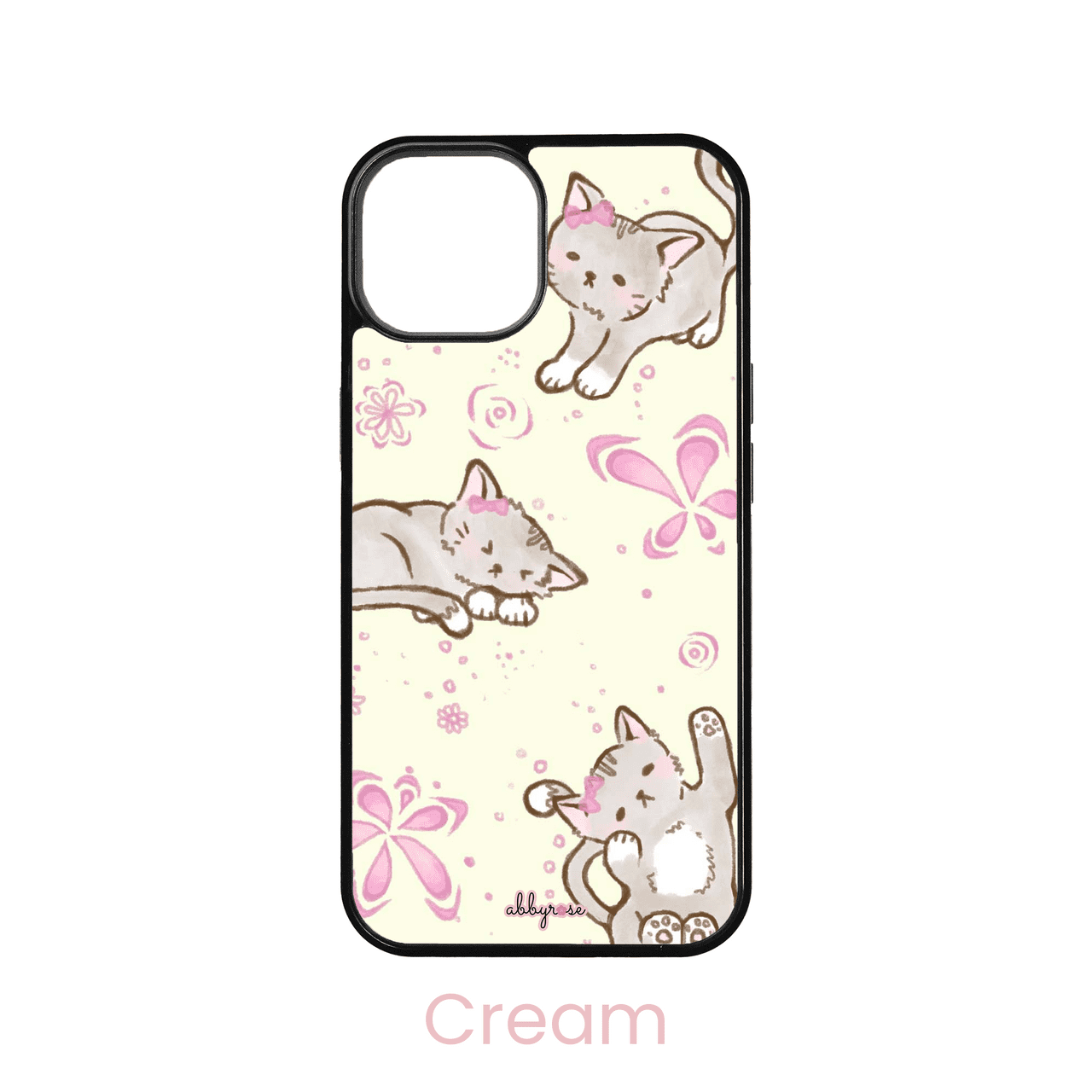 abbyrose Kitty Kat iPhone Case for iPhone 14 Pro Max - Walmart.com