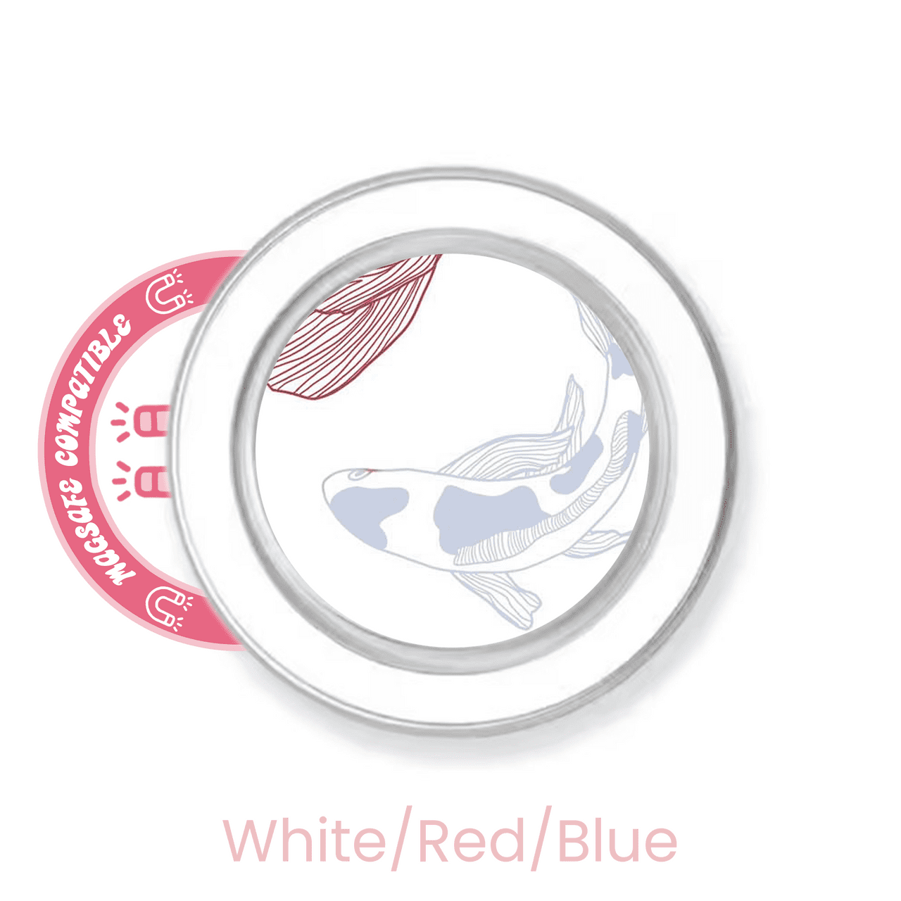 abbyrose Koi Fish MagSafe Rose Grip - Walmart.com