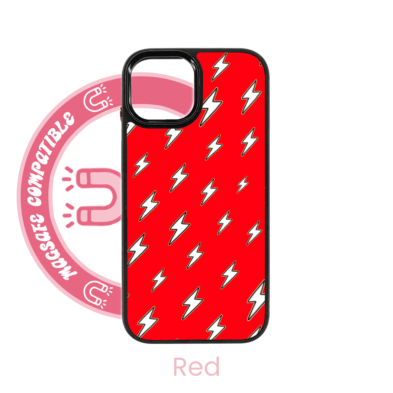abbyrose Lightning Bolts MagSafe iPhone Case for iPhone 17 - Walmart.com